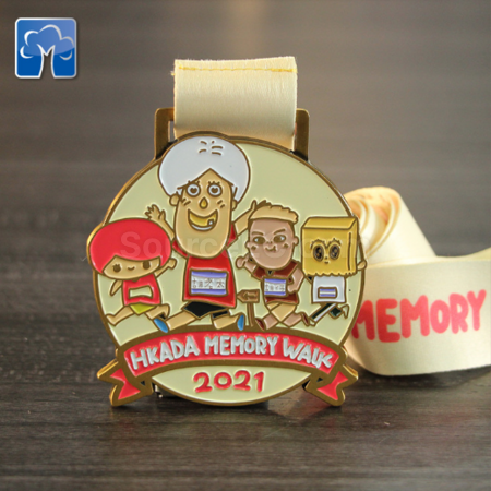 Cute cartoon character alien medal customization - Corporate Gifts ...